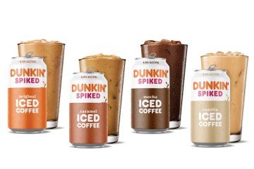 Dunkin' is releasing a line of spiked coffee and tea